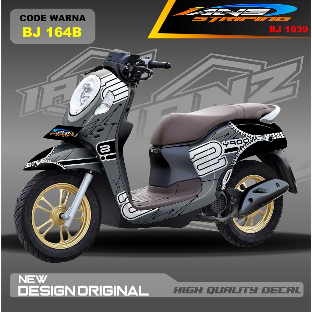 Jual DECAL STICKER SCOOPY FULL BODY / STICKER DECAL HONDA SCOOPY FULL ...