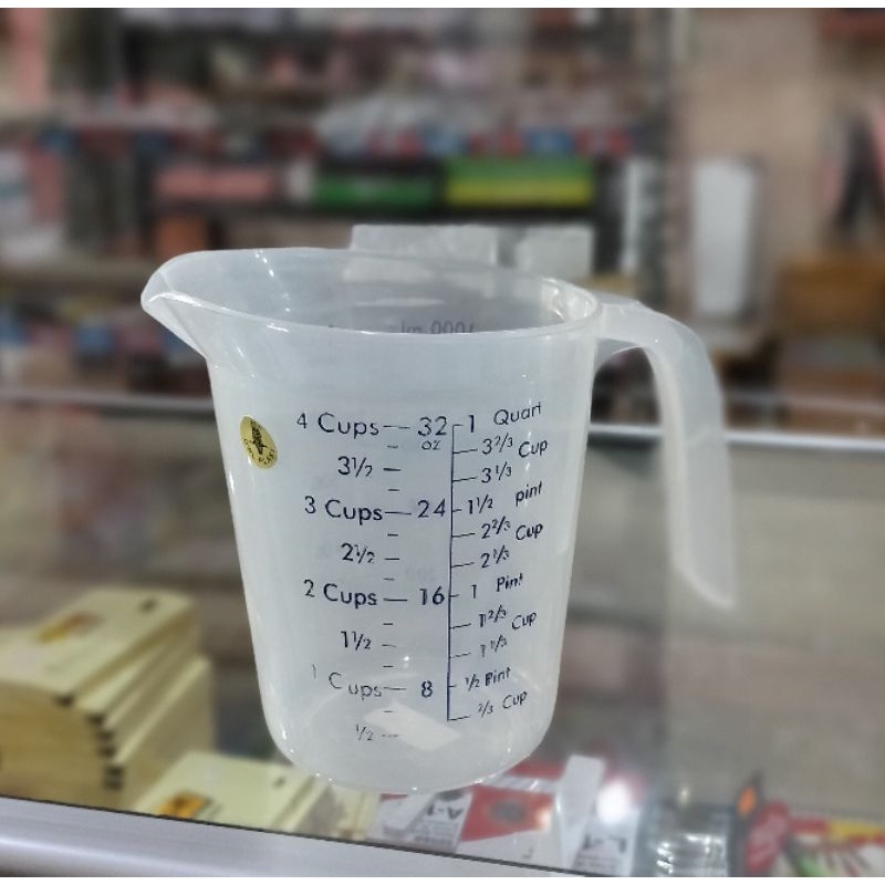 Jual Gelas Takar 1 Liter Owl / Gelas Ukur Plastik 1 Liter | Shopee ...