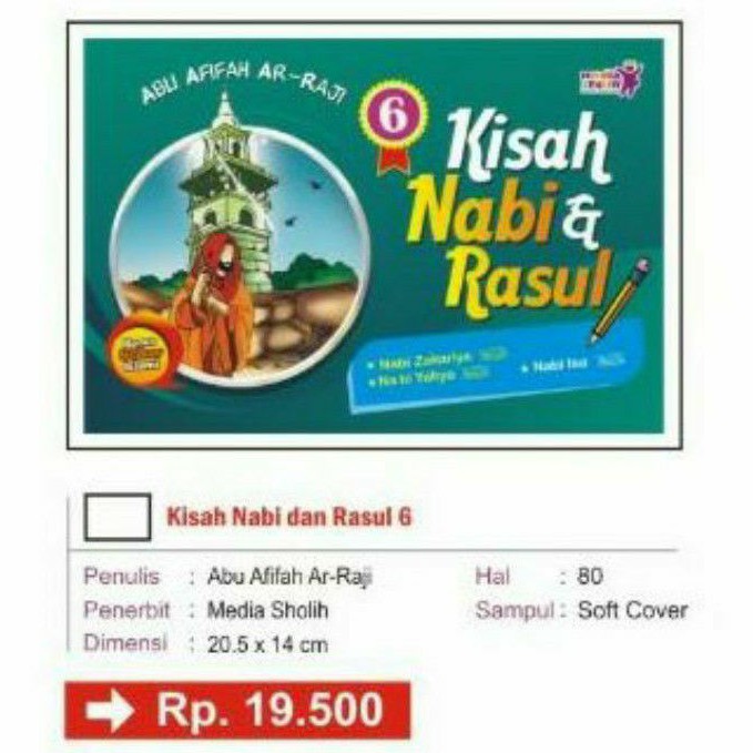 Jual [PE] Kisah Nabi & Rasul 6 | Shopee Indonesia
