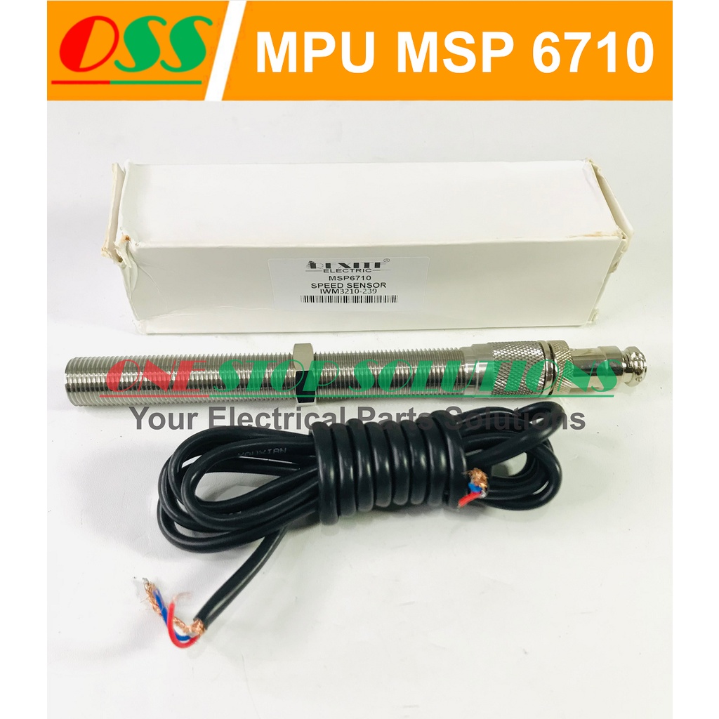 Jual MPU MSP6710 MSP 6710 Drat 16mm 5/8-18UNF-128mm Magnetic Pick Up ...