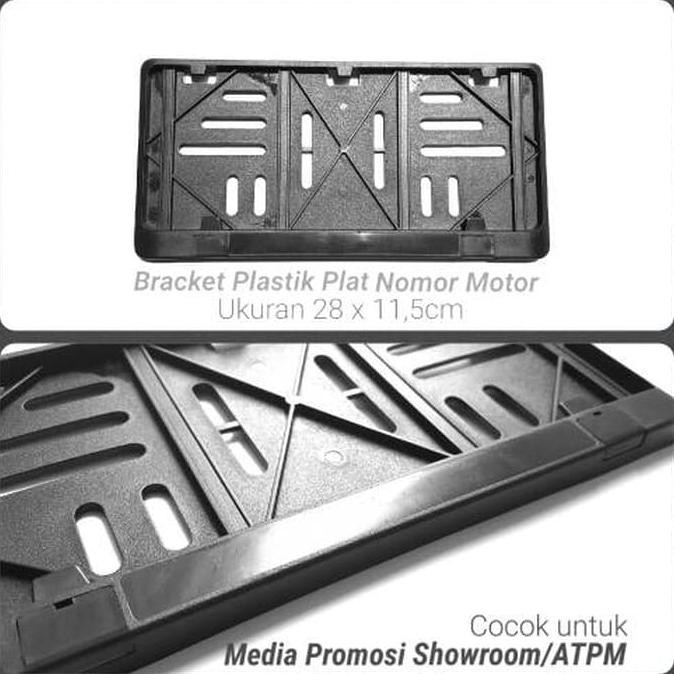 Jual Silahkan Order Bracket Plastik Plat Nomor Sepeda Motor | Shopee ...