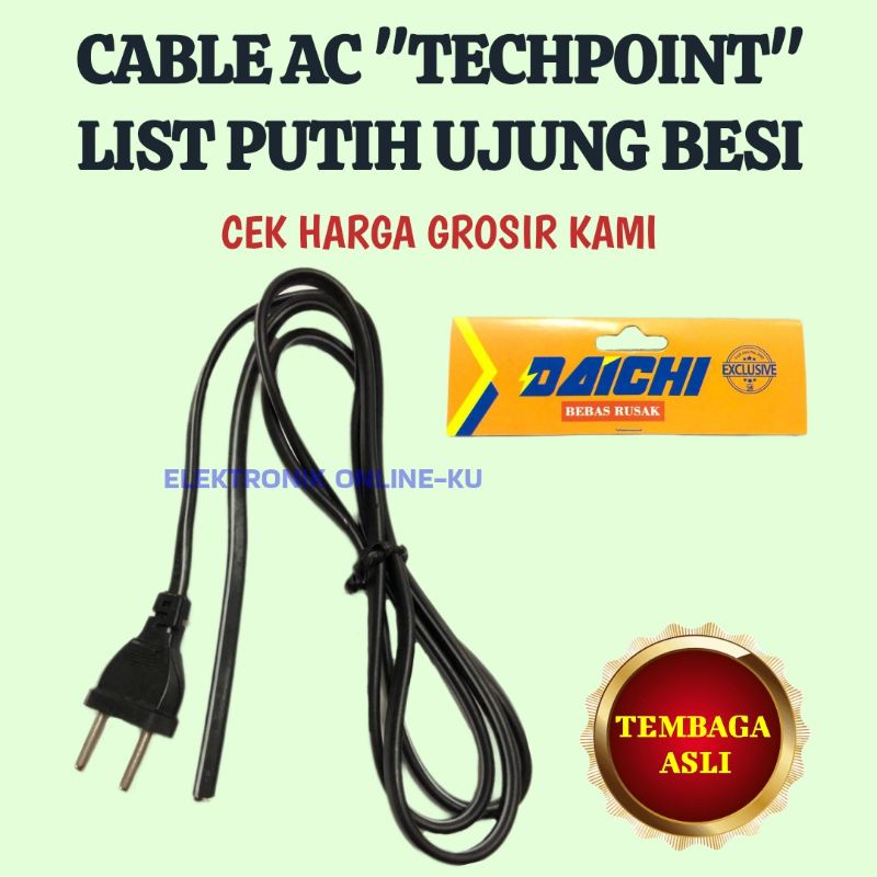Jual DAICHI CABLE AC TECHPOINT UJUNG BESI | Shopee Indonesia