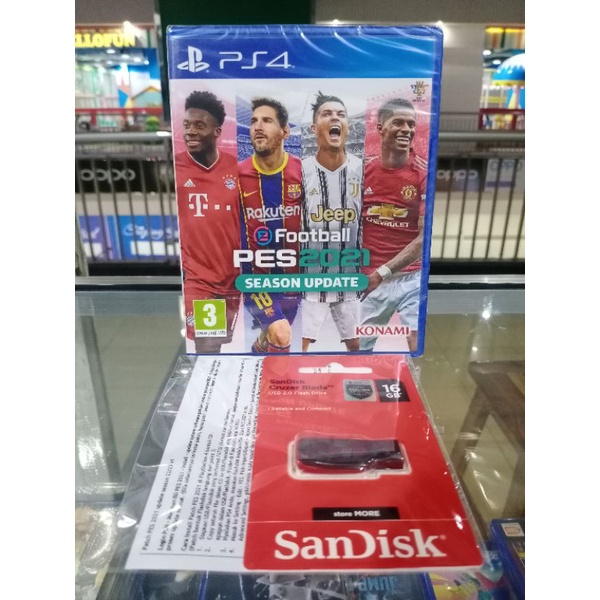 Jual BD PS4 PES 2021 Plus Patch Season Update game cd kaset bluray pro ...