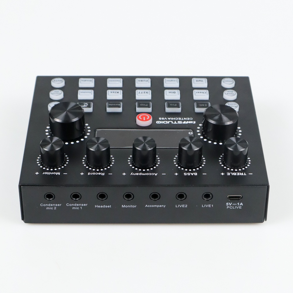 Jual Mixer USB External Sound Card Bluetooth Amplifier Live Broadcast ...