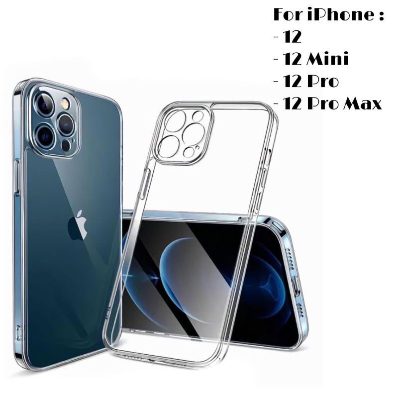 Jual Clear Case Bening iPhone 12 / 12 Mini / 12 Pro / 12 Pro Max - 2 ...