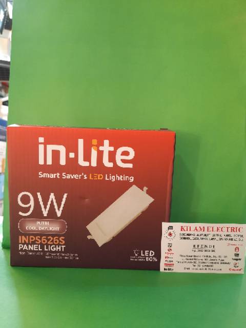 Jual Lampu Downlight Led panel 9w 9 w 9 watt INLITE IN-LITE INPS628R ...