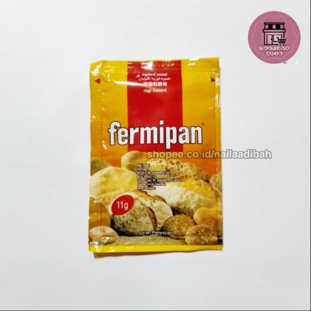 Jual Ragi fermipan pengembang kue 11gram | Shopee Indonesia
