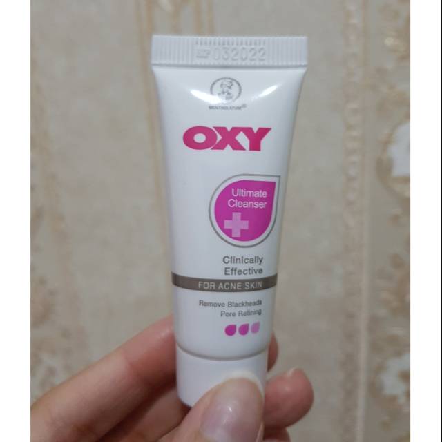 Jual Oxy Face Wash 12g Shopee Indonesia