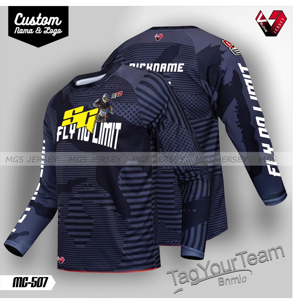 Jual Baju Motocross / Jersey Motocross / Kaos Motor Trail / Motocross ...