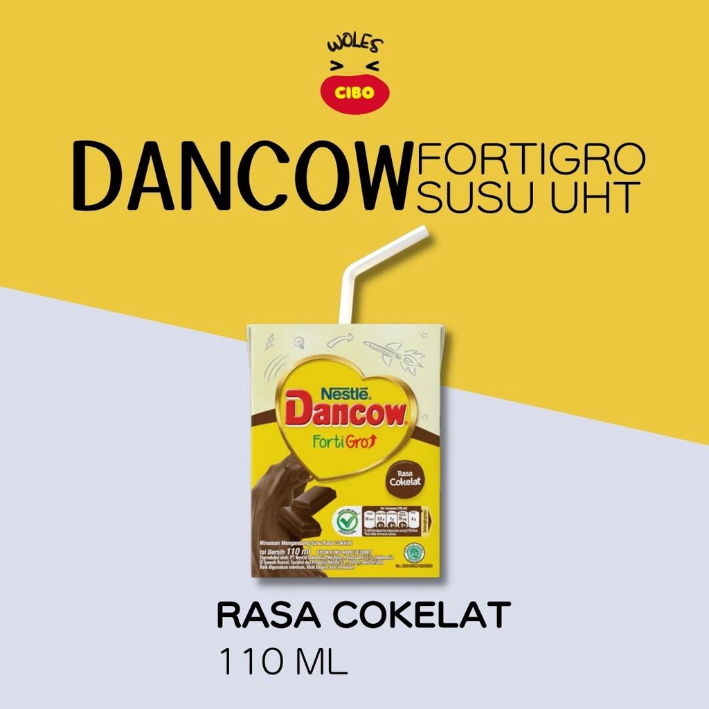 Jual DANCOW FortiGro Susu UHT Coklat Usia Sekolah Multipack 110ml ...