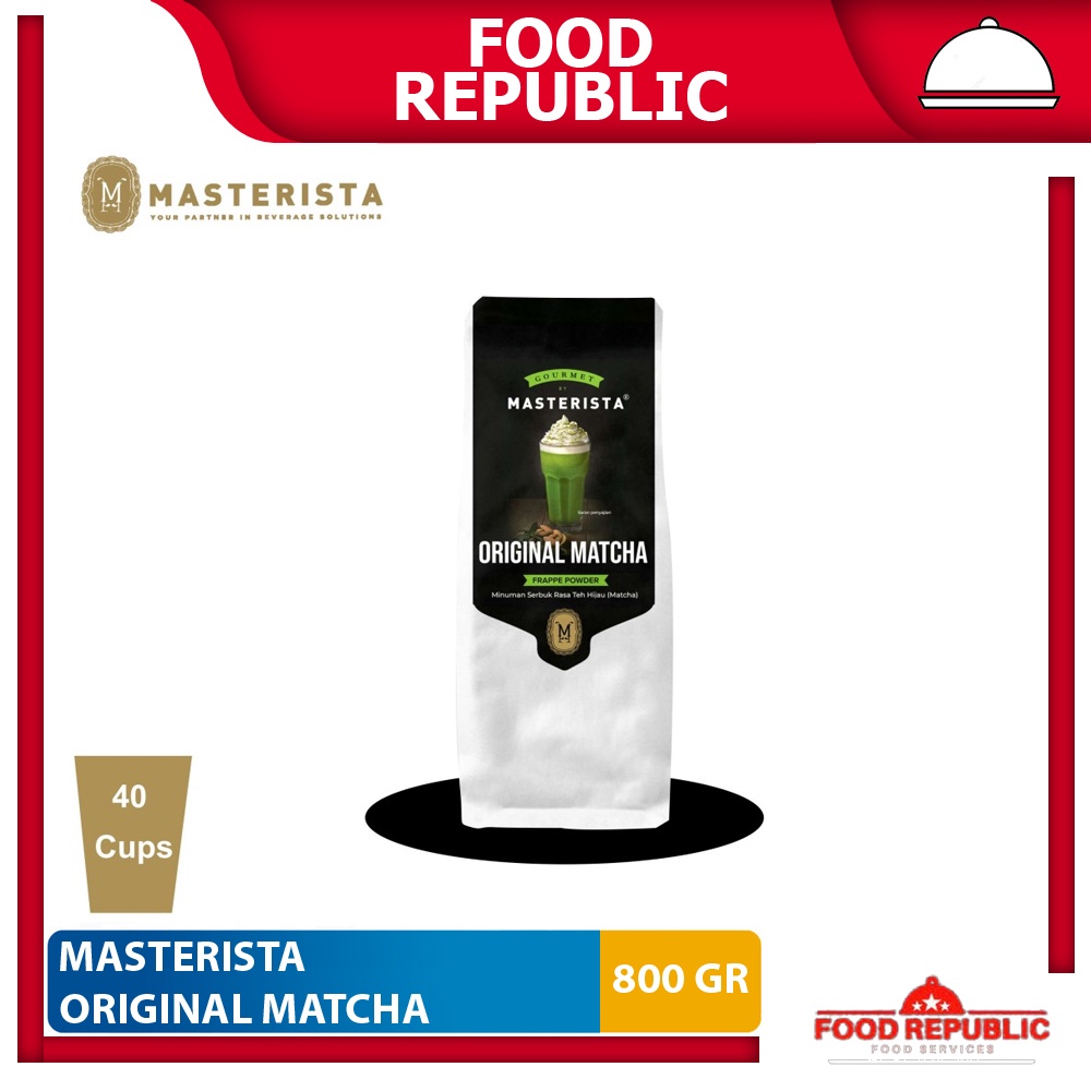 Jual Masterista Minuman Bubuk Red Velvet Dark Chocolate Matcha Taro ...