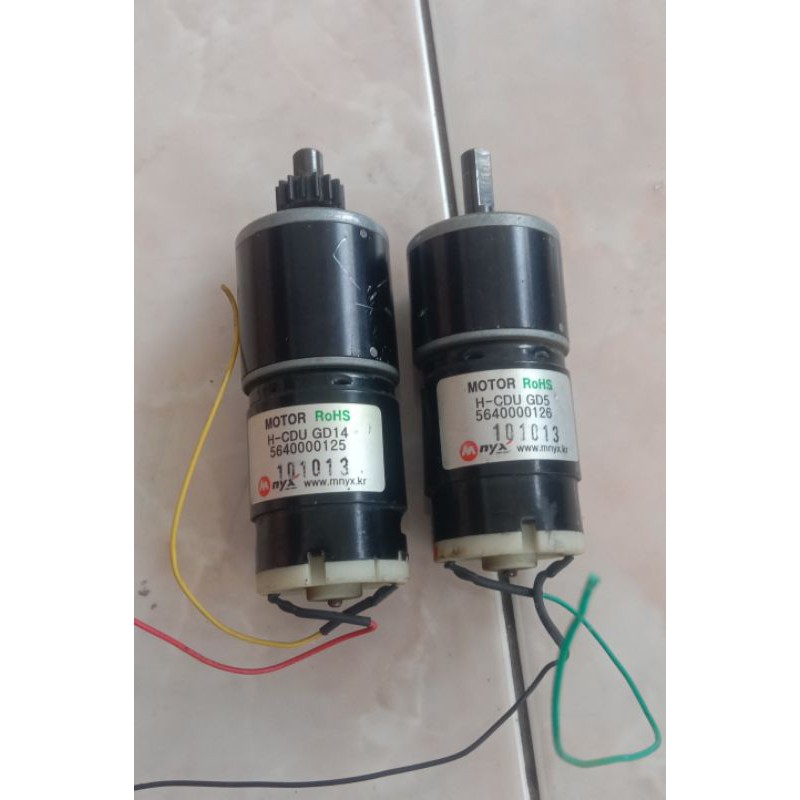 Jual Dc Motor 12V H-CDU GD14 - H-CDU GD 5 ROHS 320 Dan 243Rpm | Shopee ...