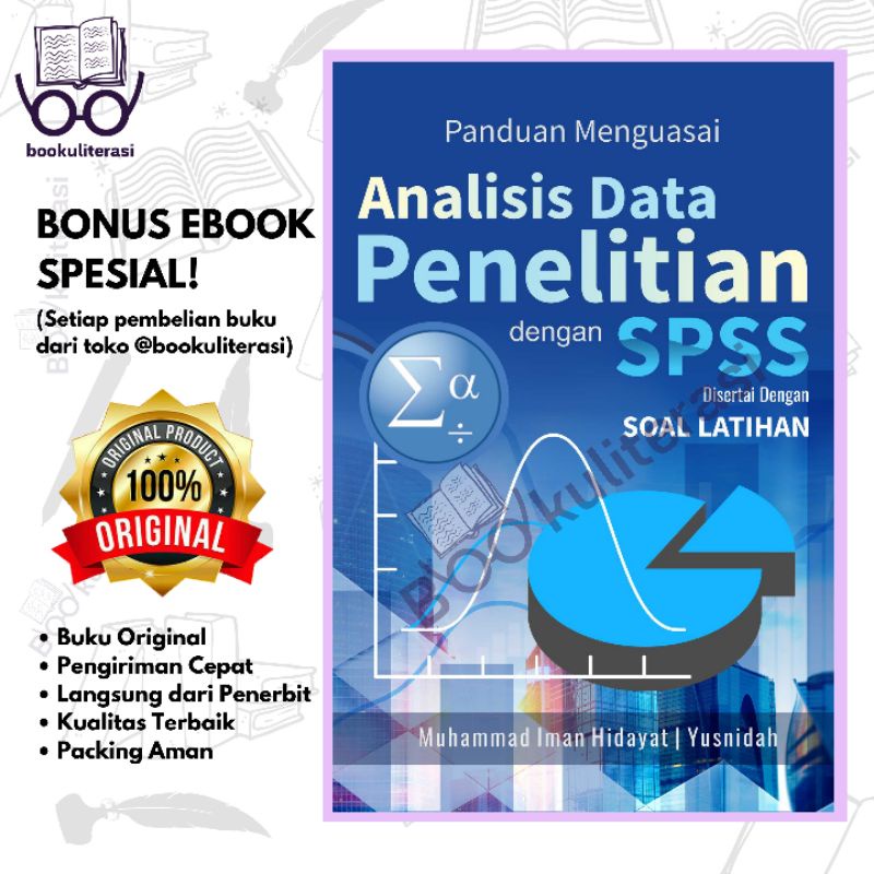 Jual Buku Panduan Menguasai Analisis Data Penelitian Dengan SPSS (Disertai Dengan Soal Latihan ...