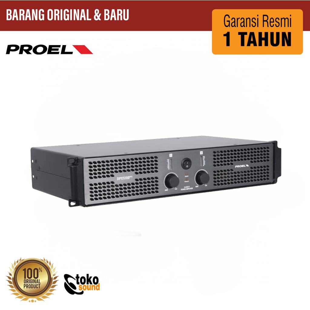 Jual PROEL DPX 1200PFC - POWER AMPLIFIER CLASS D 2x600W PFC | Shopee ...