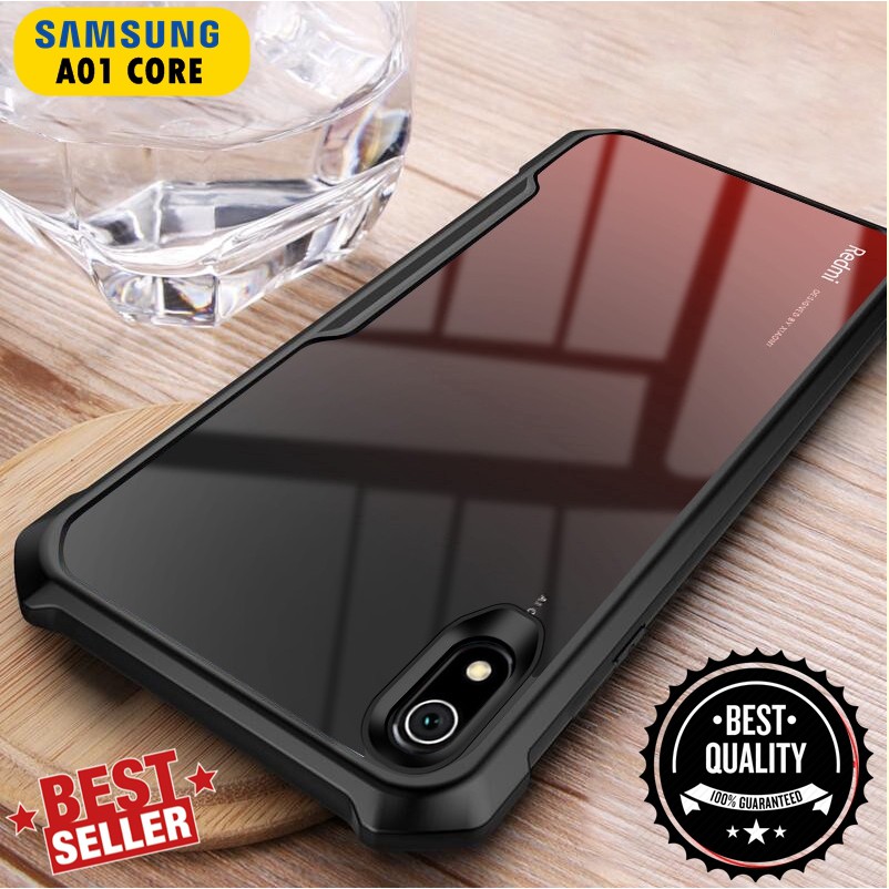 Jual Case Samsung A01 CORE Premium Casing Transparan Clear Bumper ...