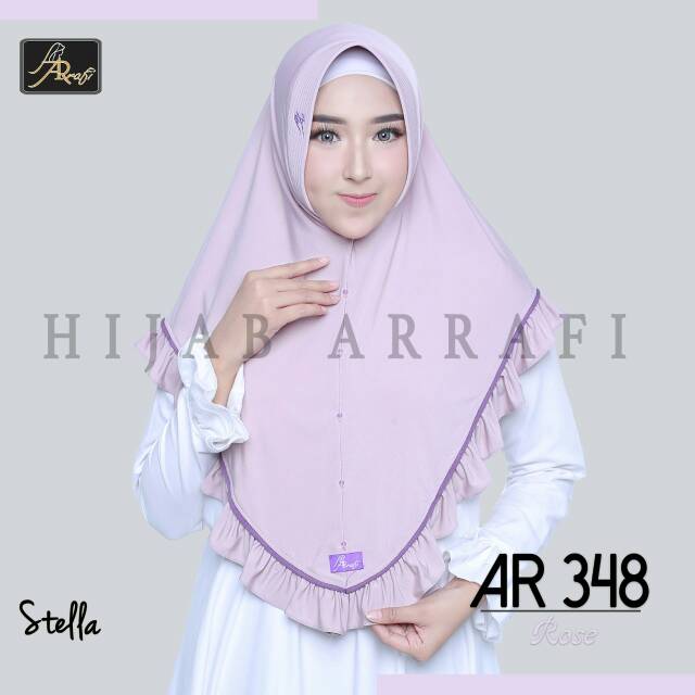 Jual Jilbab Hijab Arrafi AR 348 kerudung krudung bergo instan rabbani ...