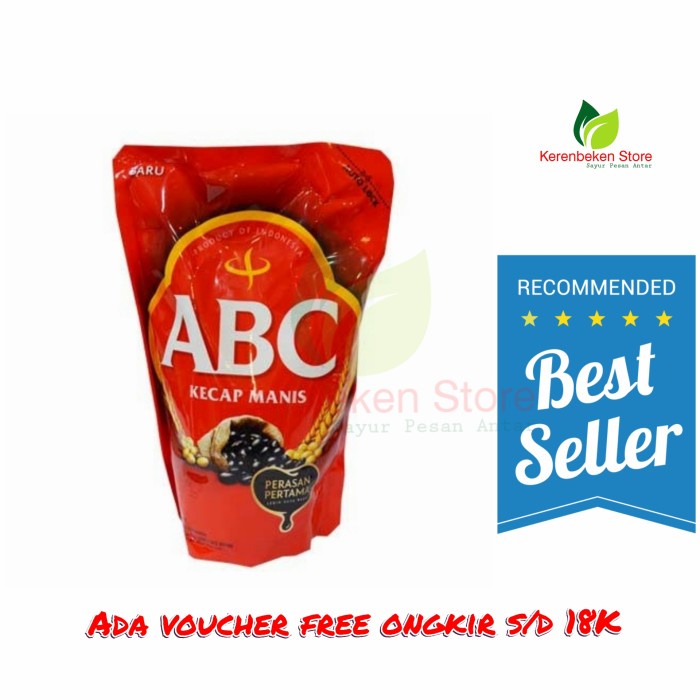 Jual kecap manis abc pouch 520ml | Shopee Indonesia