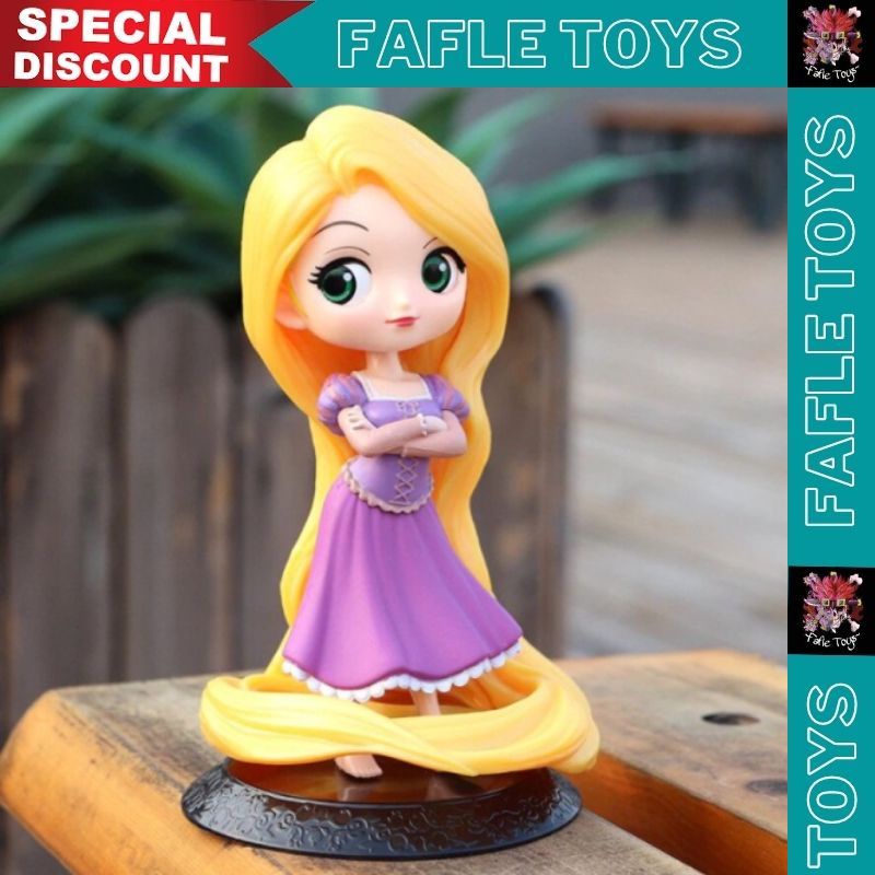 Jual Q POSKET PRINCESS RAPUNZEL Action Figure Miniatur Topper Pajangan ...