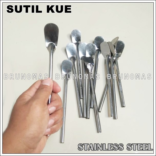 Jual Sutil Kue Terusan / Spatula Kecil / Sodet Bikang Stailess Steel ...