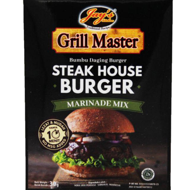 Jual Jay's / Jays Grill Master marinade mix /Classic Barbecue/hot spicy /chiken / italian ...