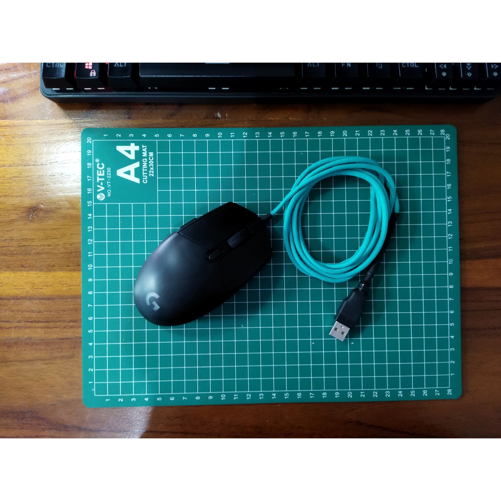 Jual Kabel/Cable Custom Paracord Mouse (Silicon Wire) | Shopee Indonesia