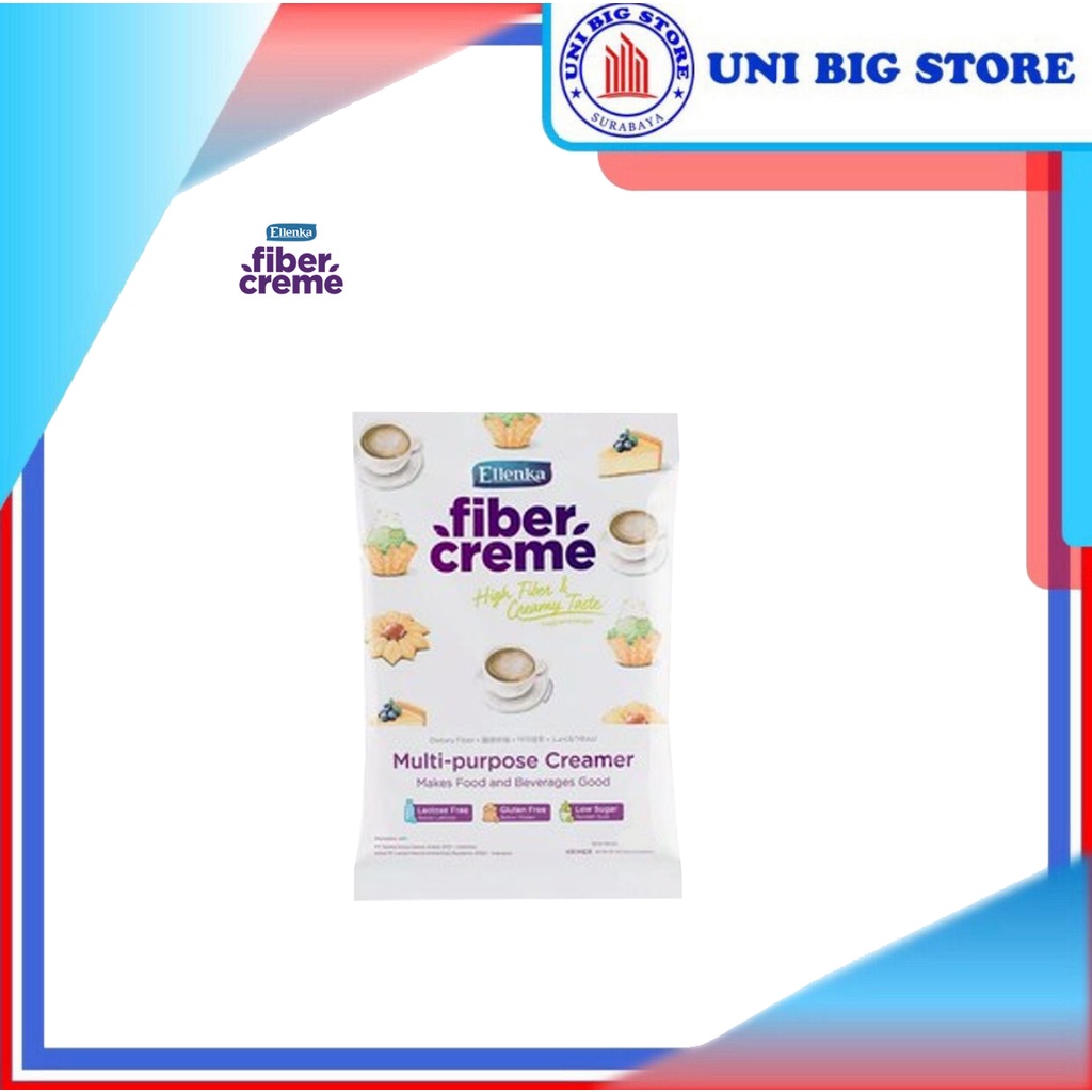 Jual Ellenka Fiber Creme Multi Purpose Creamer 20 gr Krimer Susu Santan ...