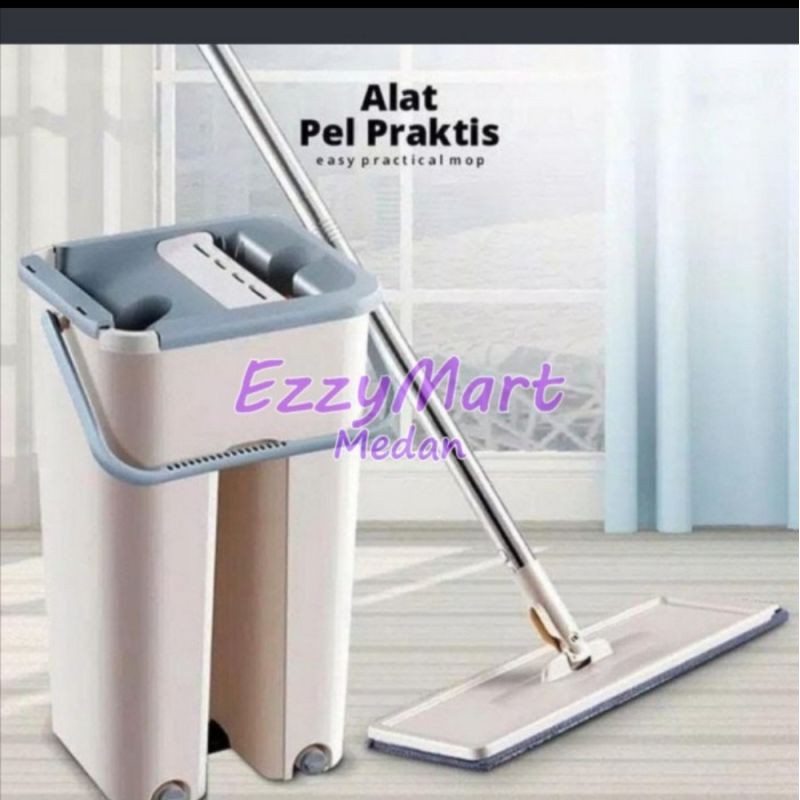 Jual ALAT PEL PRAKTIS SERBAGUNA MOP + EMBER SCRATCH PETAK PEMBERSIH ...