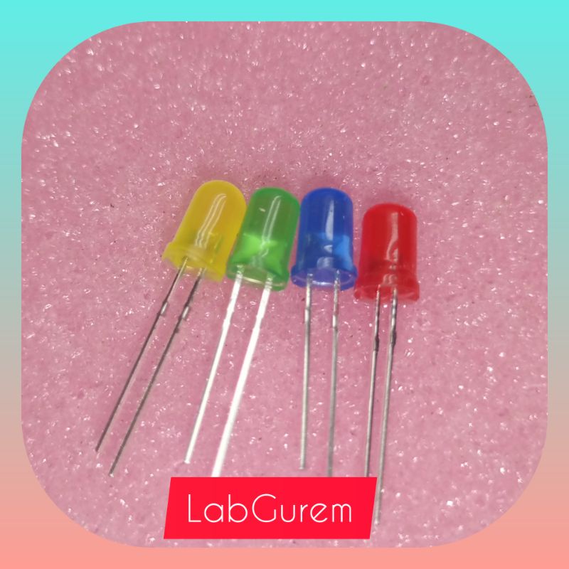 Jual LED 3MM BIRU MERAH KUNING HIJAU NYALA MENYEBAR | Shopee Indonesia