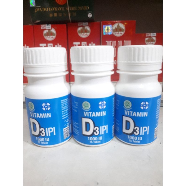 Jual VIT D3 1000 ipi isi 75 tablet | Shopee Indonesia