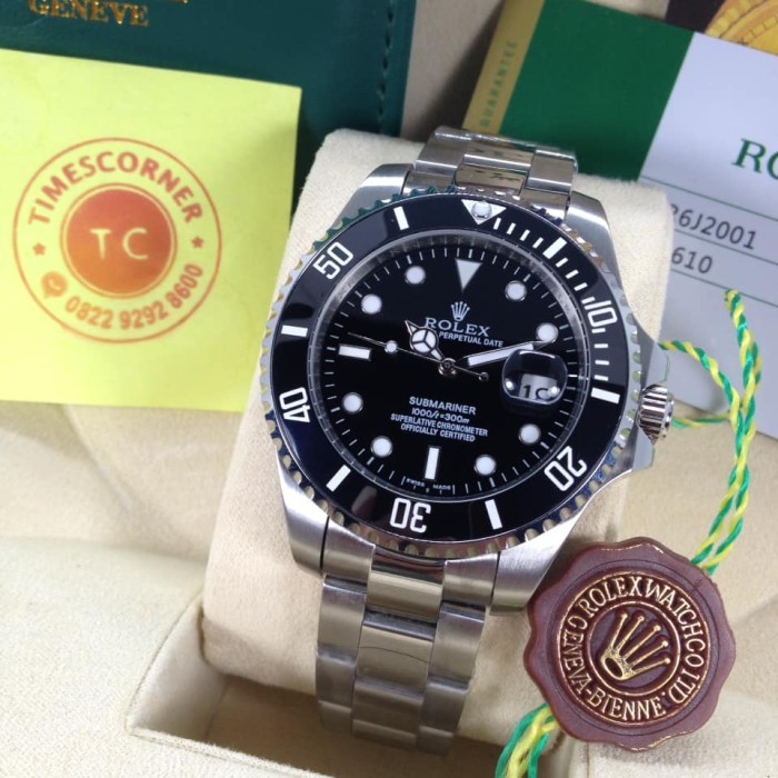 Jual Rolex submariner Automatic 40mm fullset box | Shopee Indonesia