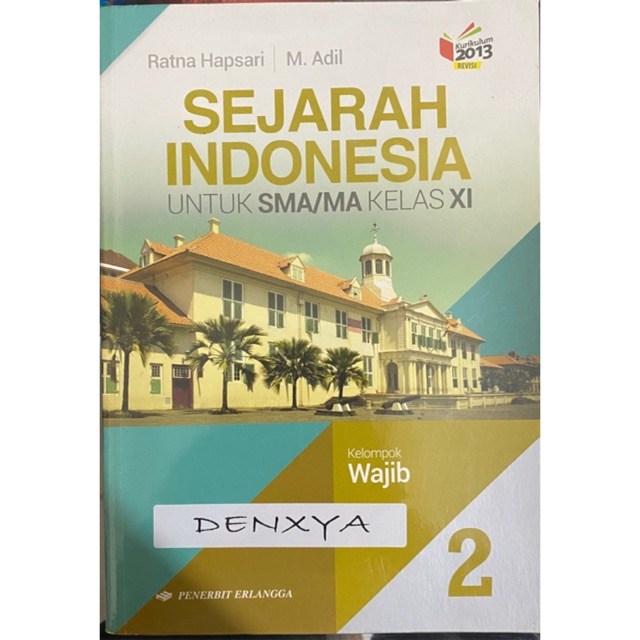 Jual Buku “SEJARAH INDONESIA” Kelas 11 *ERLANGGA* | Shopee Indonesia
