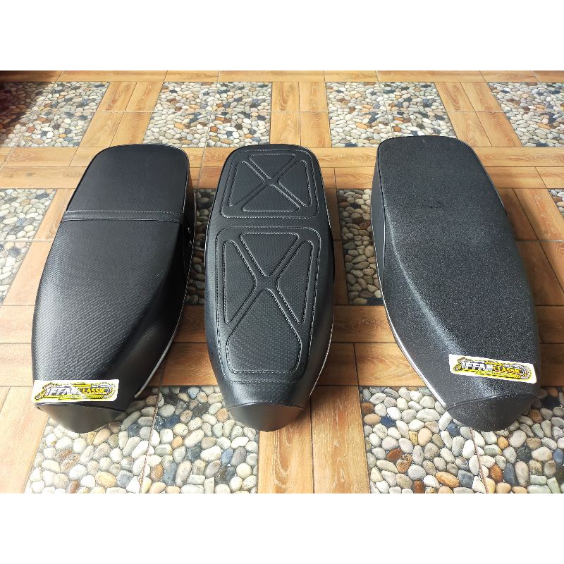 Jual jok Honda C70 carbon amplas x carbon full spon ijo anti gembos ...