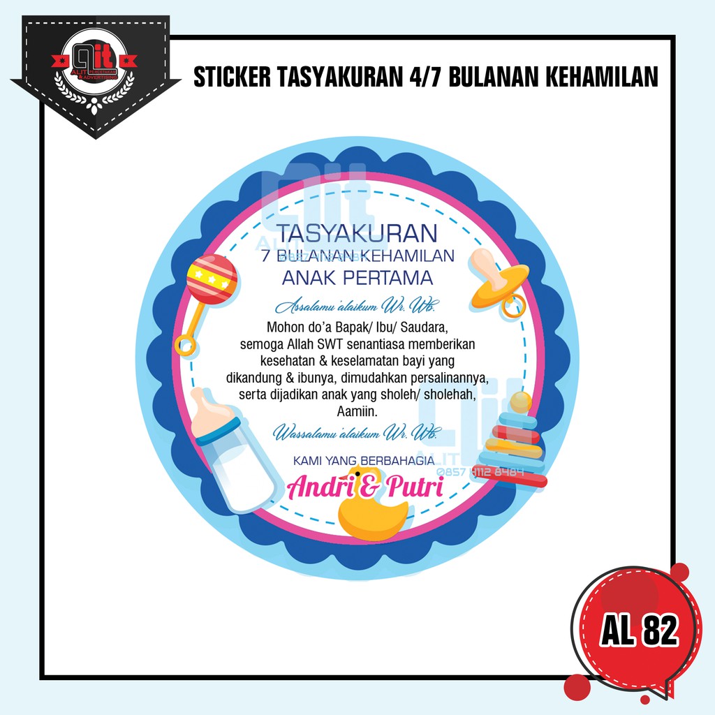 Jual STICKER 4 BULAN KEHAMILAN ANAK | Shopee Indonesia