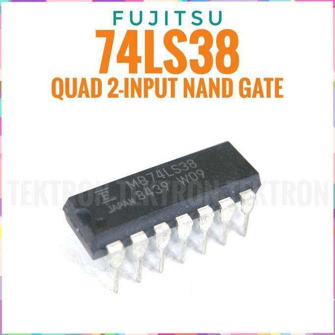 Jual Fujitsu 74LS38 7438 Quad 2-input NAND Gate tektron22 Ayo Order | Shopee Indonesia