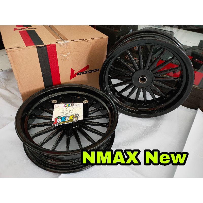 Jual Velg VRossi Rossy Galaxy Daytona NMAX OLD dan NMAX NEW Putih Gold ...