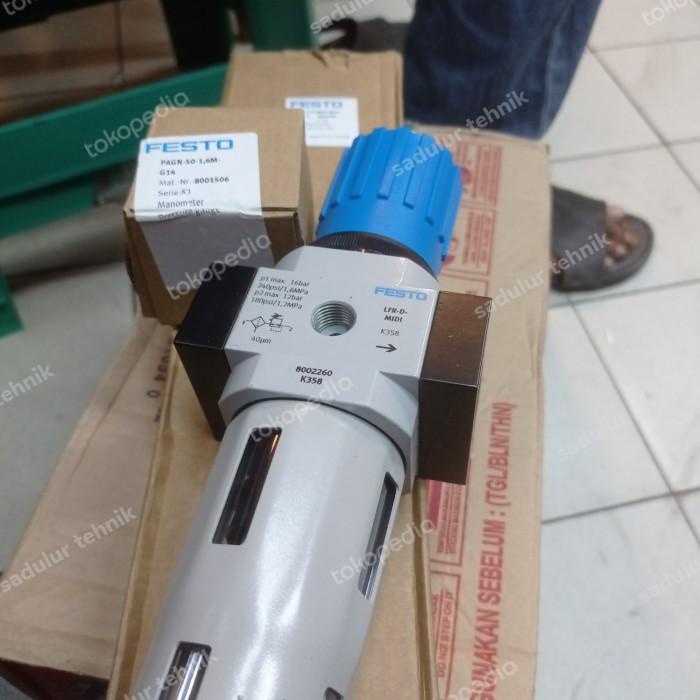 Jual Pengatur Air Filter Regulator Festo Lfr-1/2-D-Midi-Mpa | Shopee ...