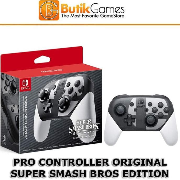 Jual Pro Controller Nintendo Switch Ssbu Super Smash Bros Ultimate ...