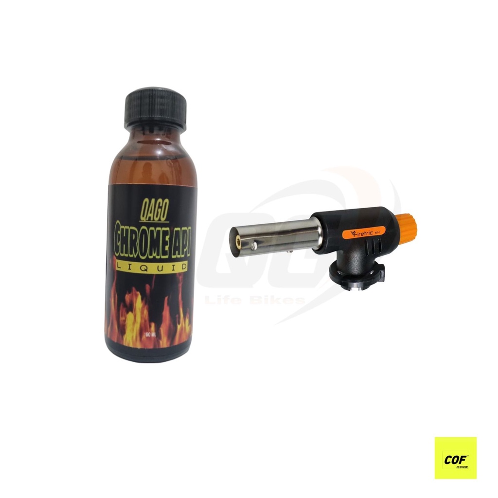 Jual QAGO CHROME BAKAR CHROME API CAIRAN CROME SODA API LIQUID 100Ml ElegantPro Chrome Liquid ...