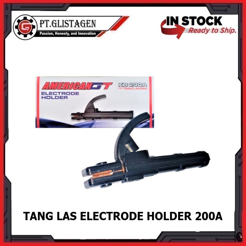 Jual Tang Stang Las Listrik 200A Welding Electrode Holder AMERICAN GT KB200 | Shopee Indonesia