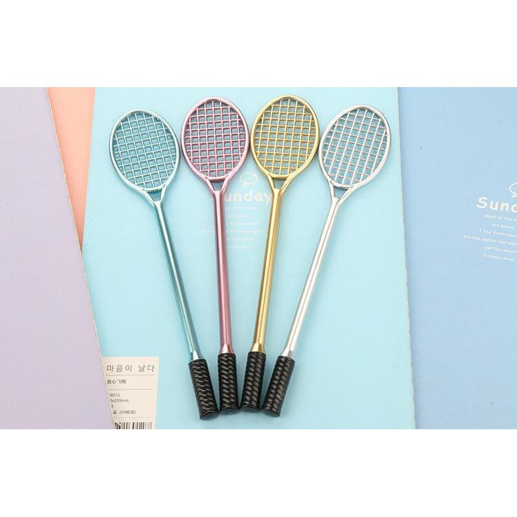 Jual Bolpen Bolpoint Ballpoint Pen Pulpen Unik Model Raket Badminton ...