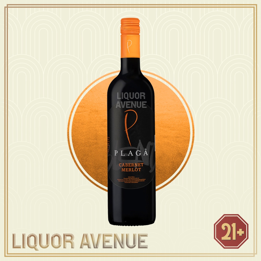 Jual Plaga Cabernet Merlot Red Wine 750ml | Shopee Indonesia