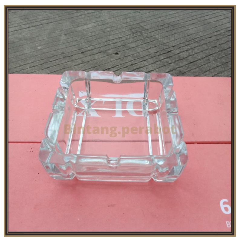 Jual Asbak Beling Kaca Kristal / Asbak Rokok Beling Kaca / Asbak Beling ...