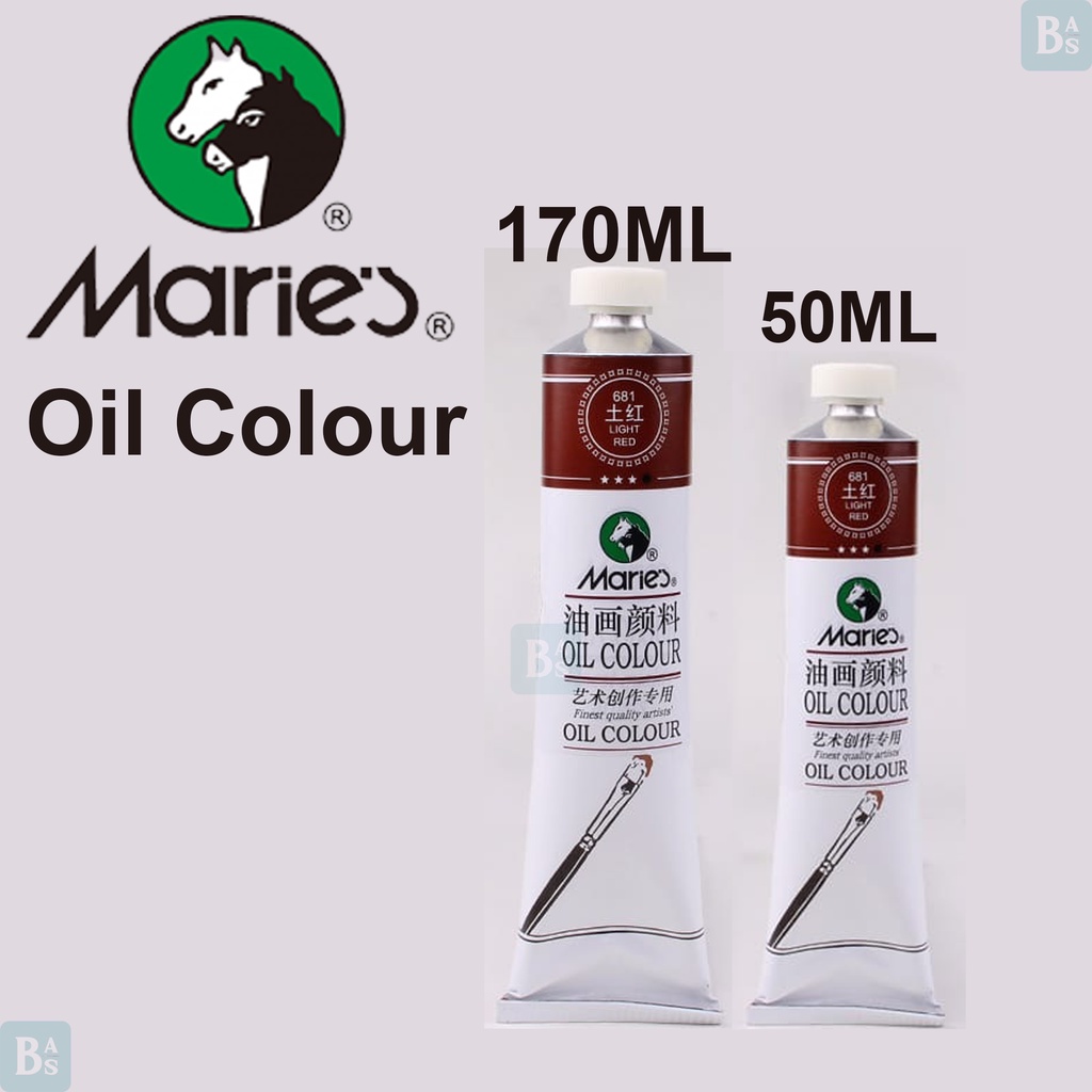 Jual Maries Oil Colour Paint 50 & 170ml Part (1/5) | Shopee Indonesia