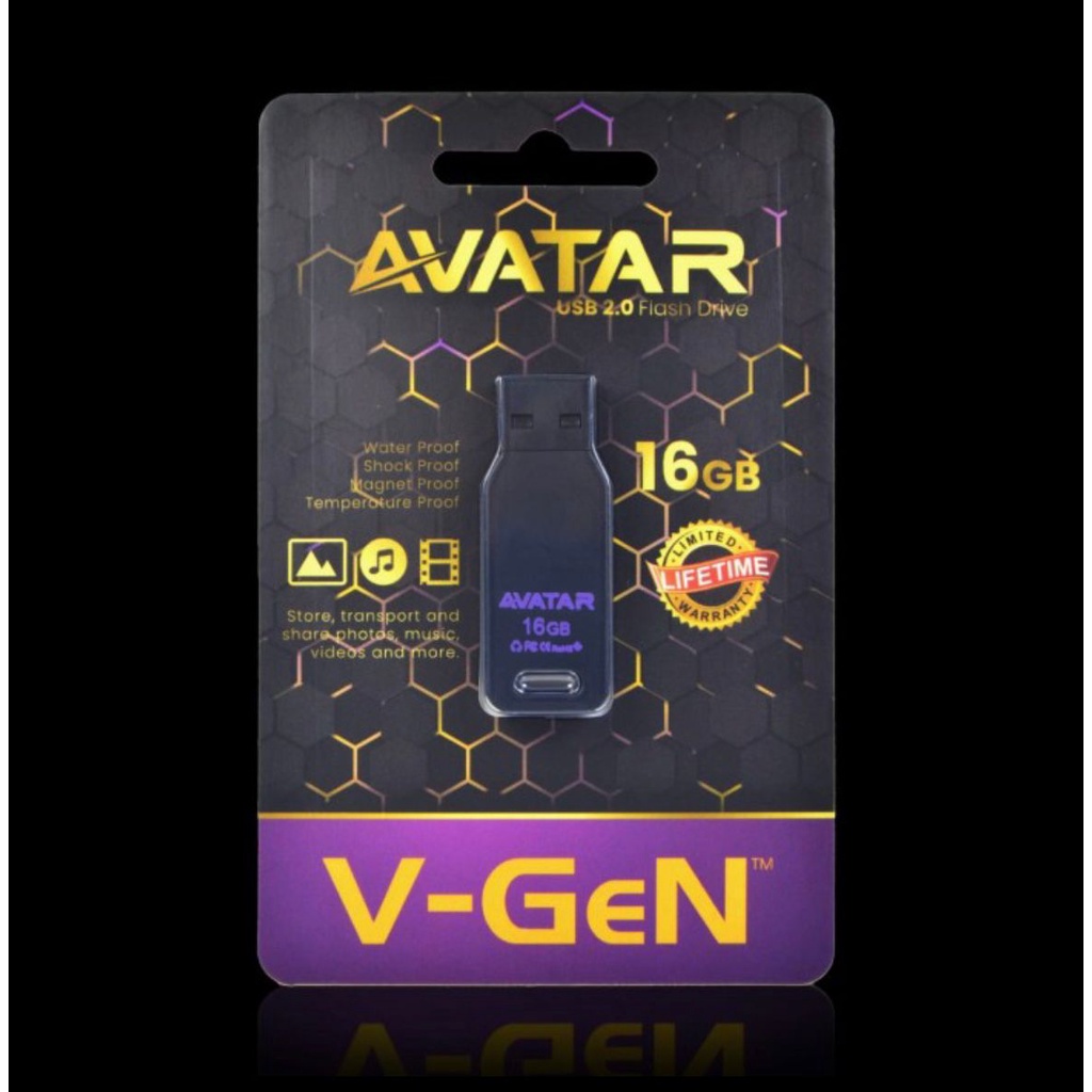 Jual Usb Flashdisk 16GB VGEN Avatar / Usb Flashdisk V-Gen Avatar ...