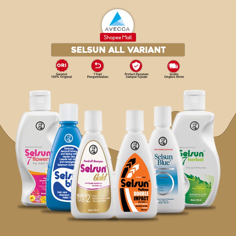 Jual Selsun Shampo Anti Ketombe All Varian / Shampoo Anti Dandruff ...