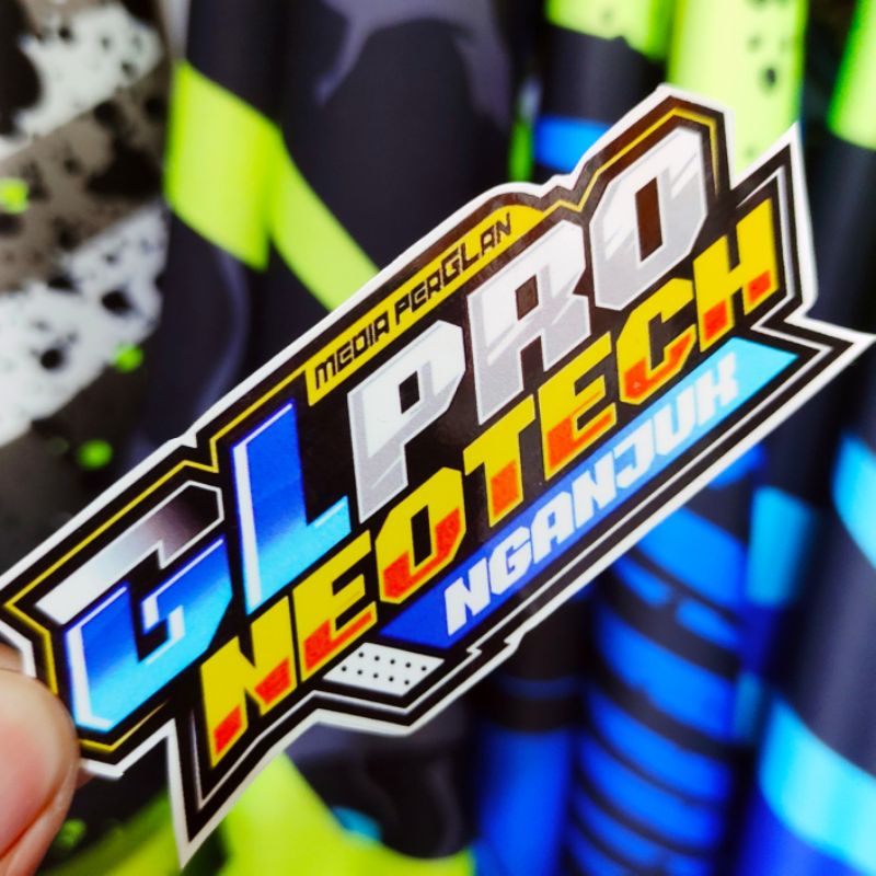 Jual Sticker GL PRO NEO TECH NGANJUK/stiker gl /stiker honda/stiker ...