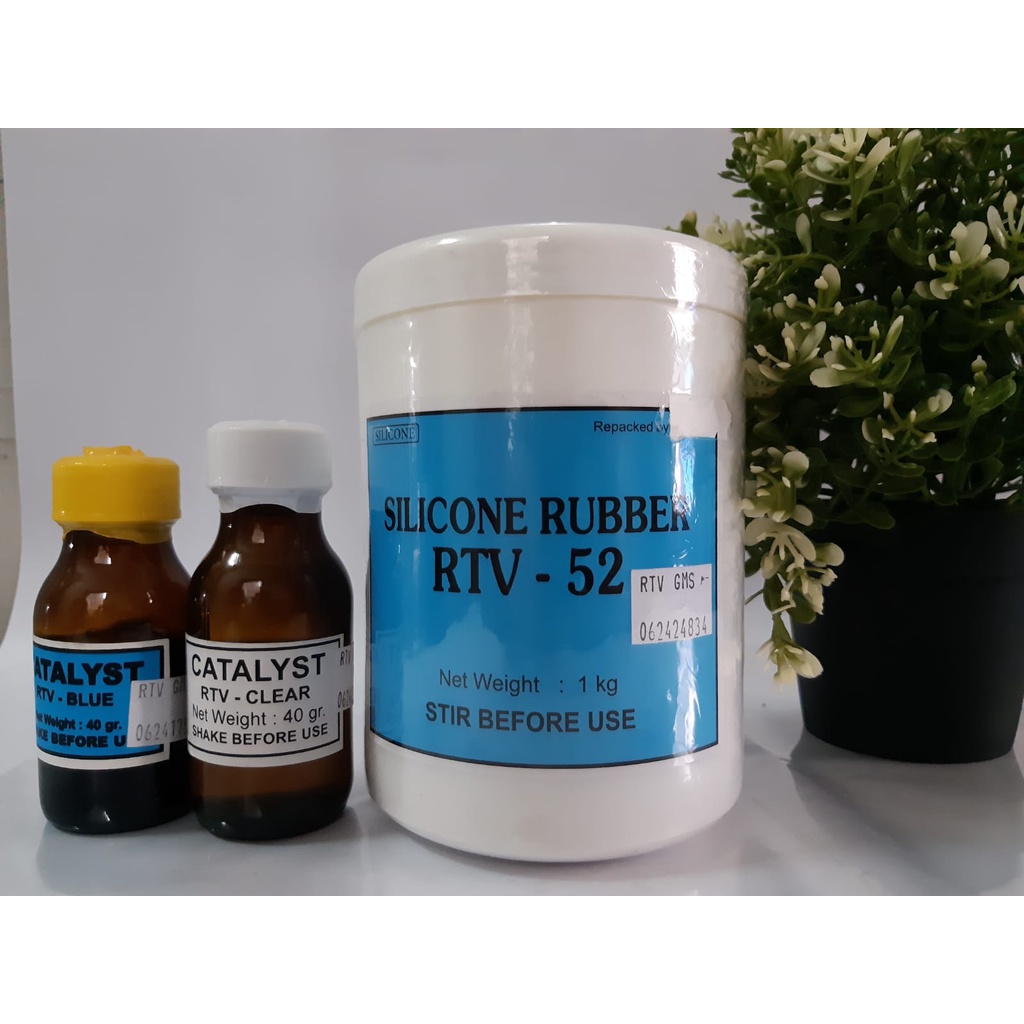 Jual silicon rubber rtv 52, 1 kg | Shopee Indonesia