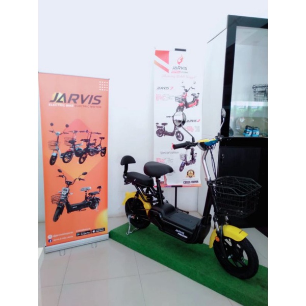 Jual Sepeda Listrik Jarvis Falcon Kuning | Shopee Indonesia