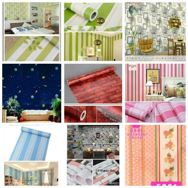 Jual wallpaper sticker dinding | Shopee Indonesia