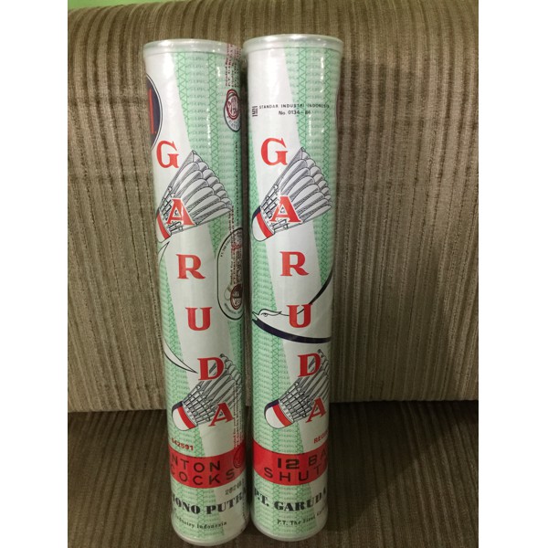 Jual Shuttlecock GARUDA HIJAU BLUE PACKING kok cock bola bulu tangkis ...